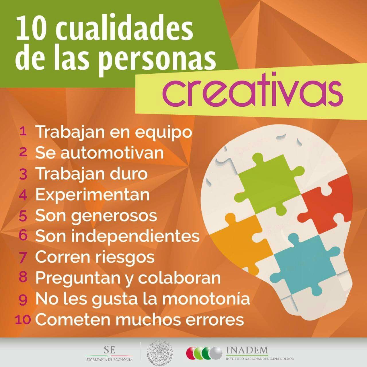 10 señales de una persona creativa