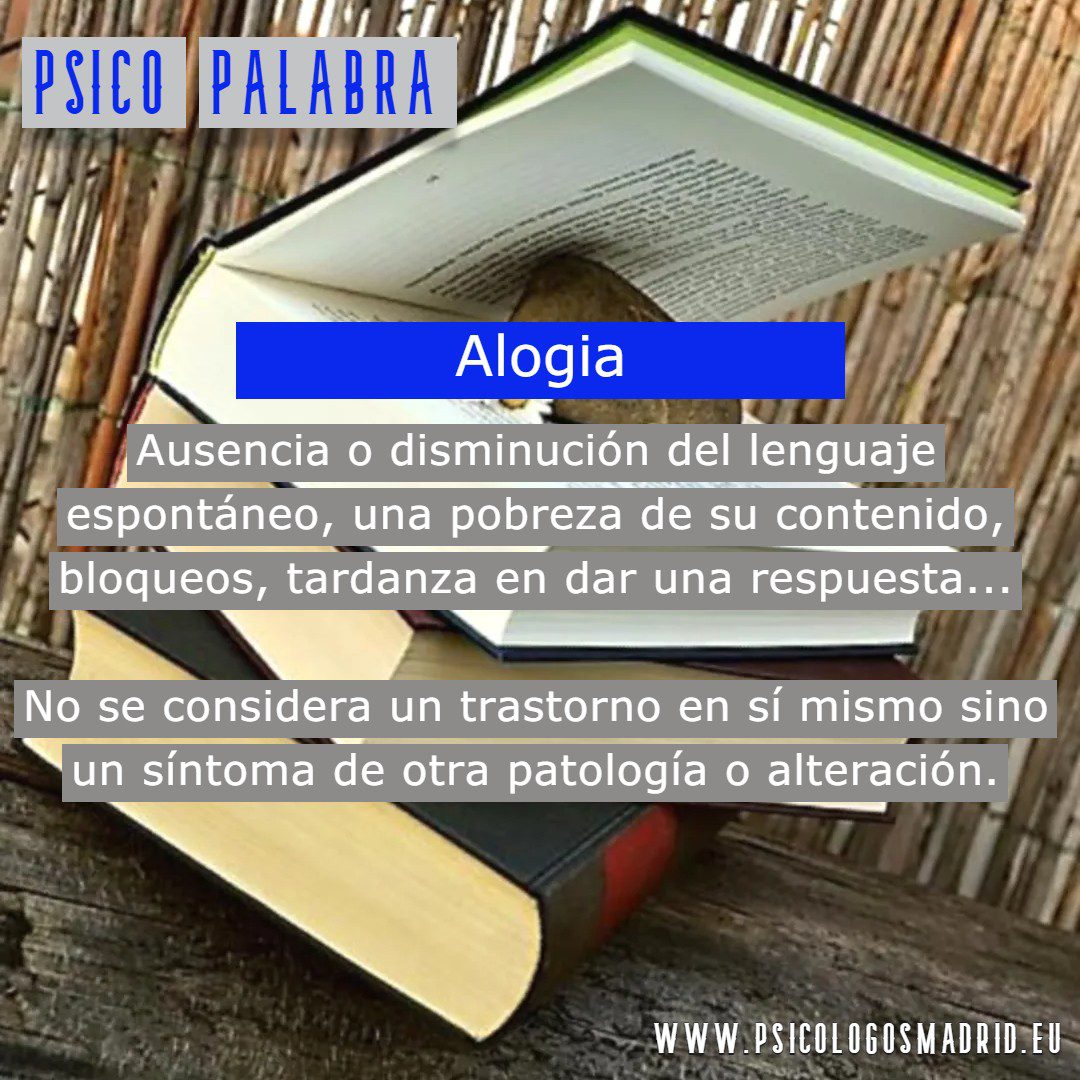 ¿Qué es la alogia?